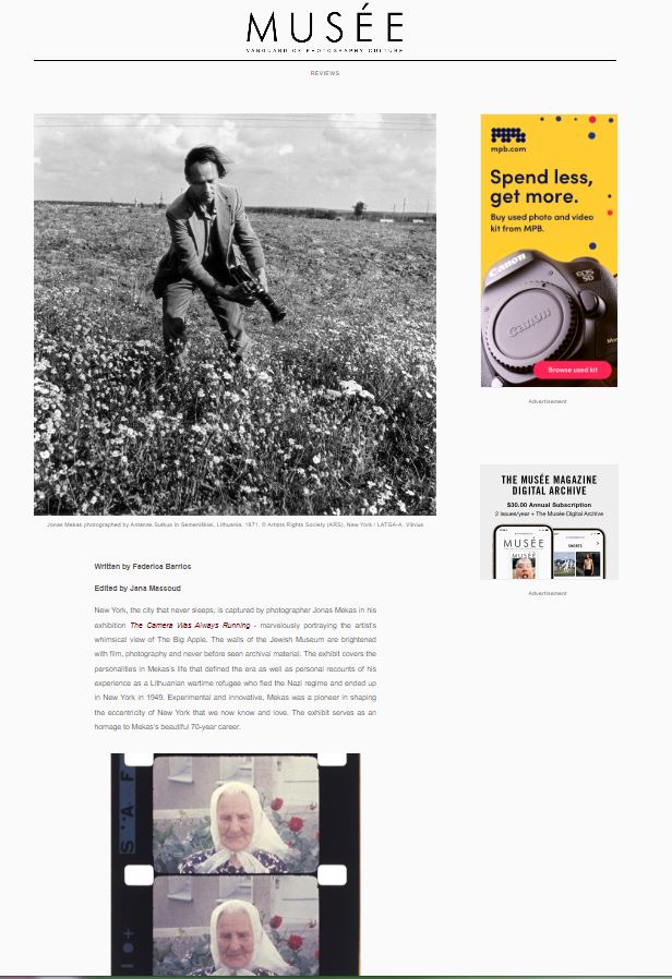 MUSEE MAGAZINE - Federica Barrios Carbonell